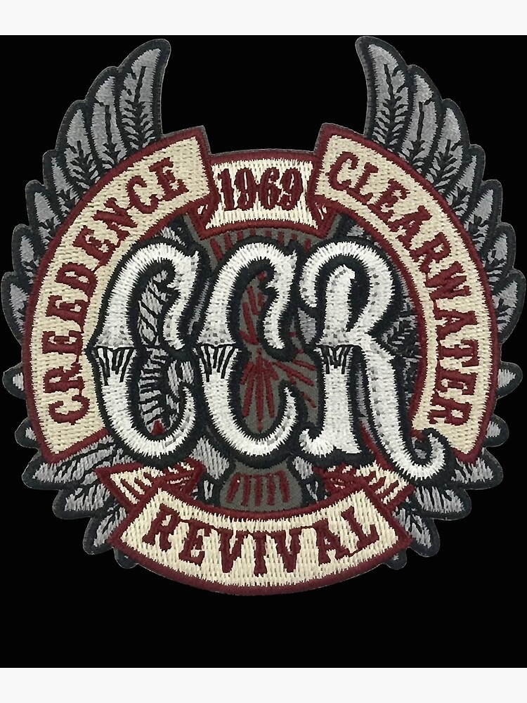 "Creedence Clearwater Revival 1969 Wings Patch " Poster for Sale by KennethTuc | Redbubble