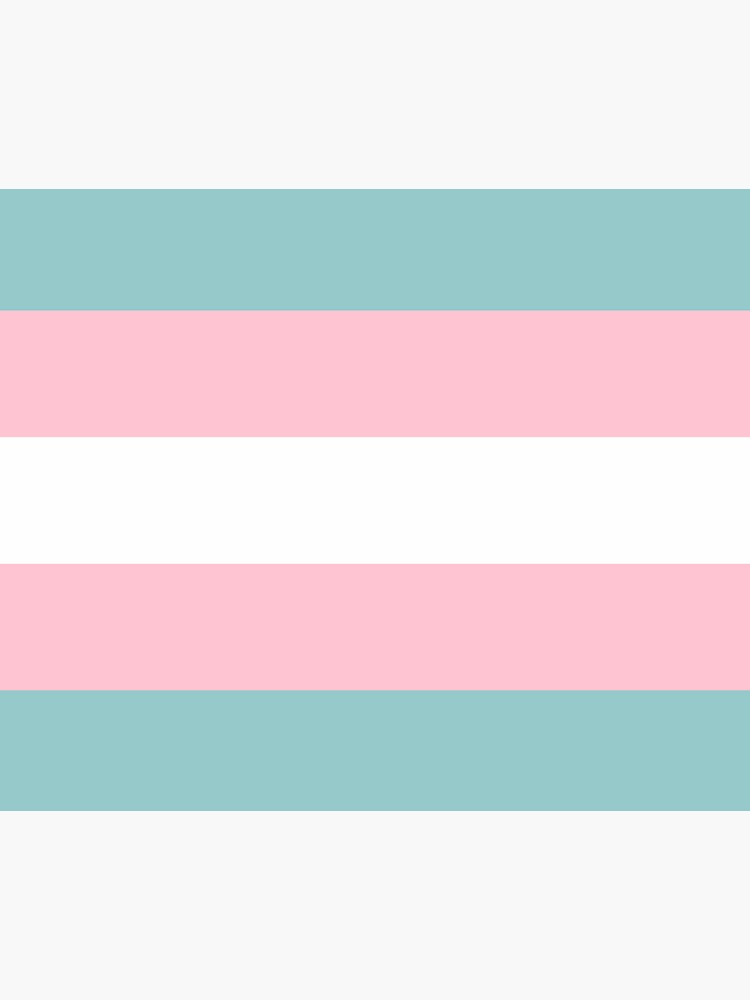 "Trans Flag" Sticker for Sale by emomathteacher | Redbubble