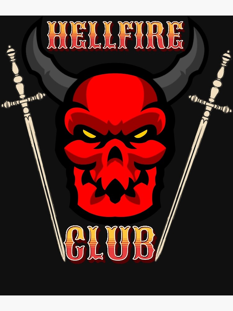 "Hellfire club" Poster for Sale by EdwardLo2901 | Redbubble