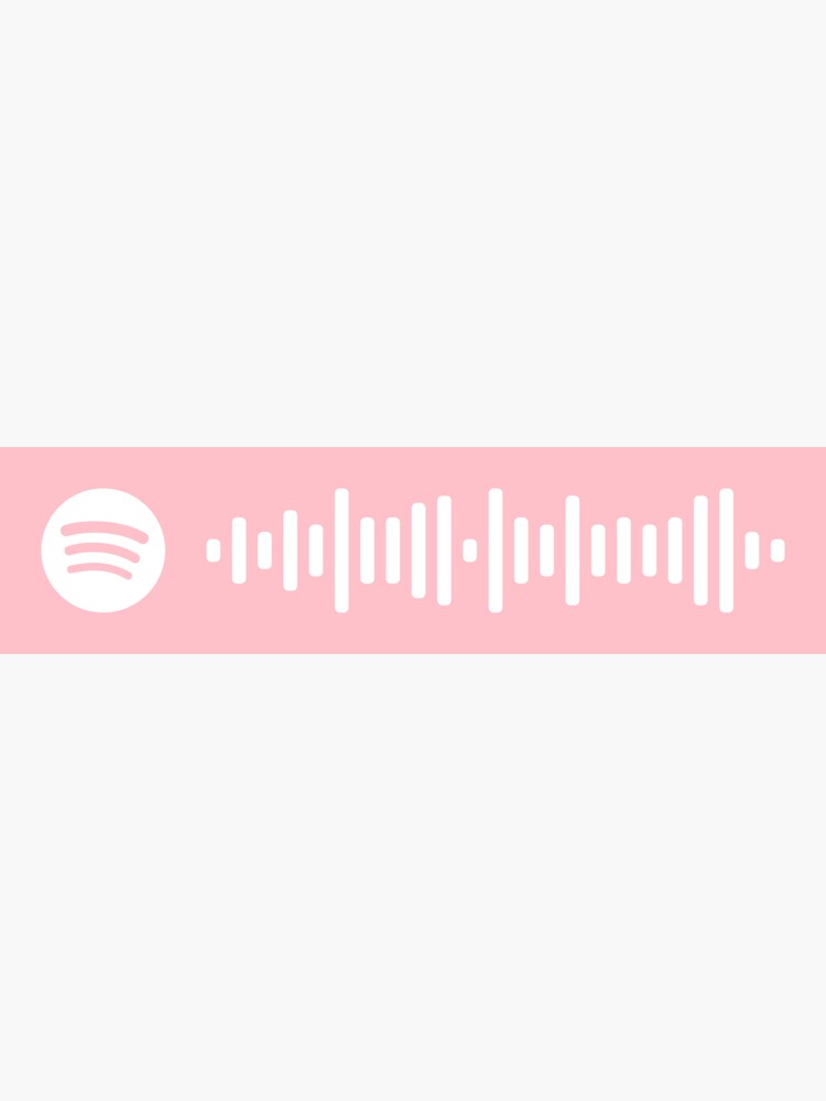 "Lover - Spotify Code - Taylor Swift" Sticker for Sale by burgersh ...