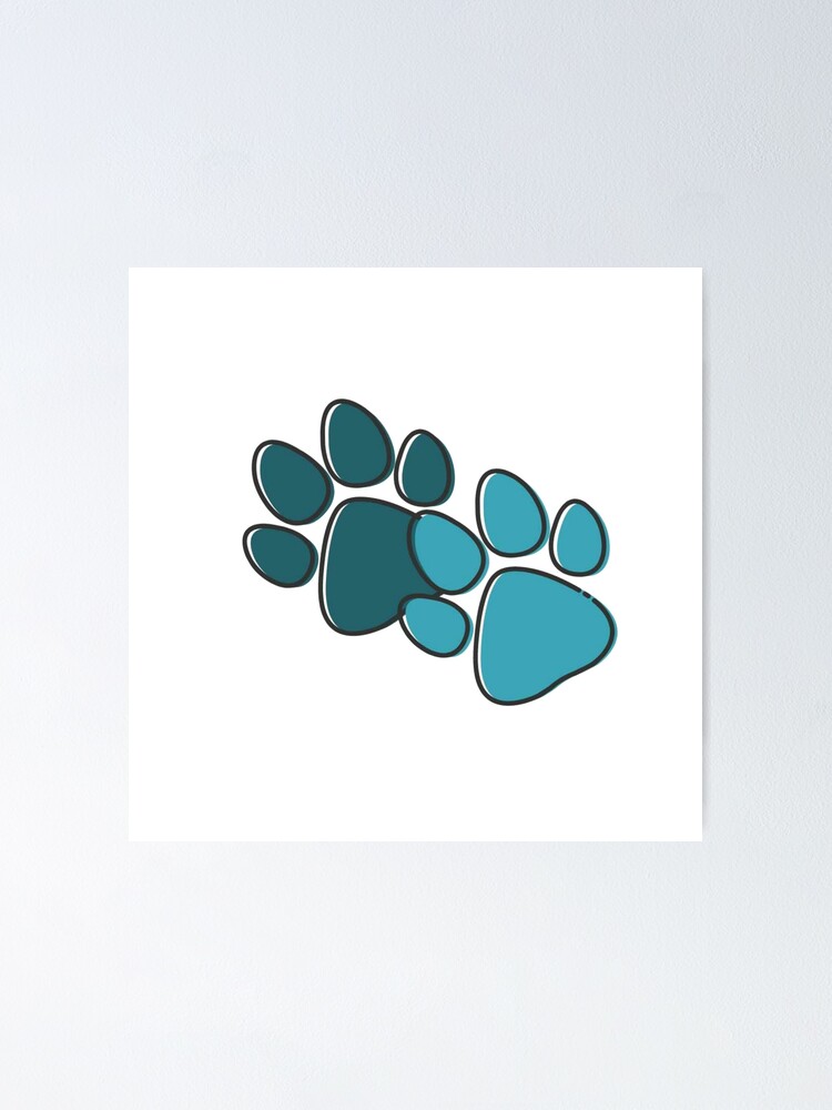 "Doodle foot" Poster for Sale by Nihashop | Redbubble