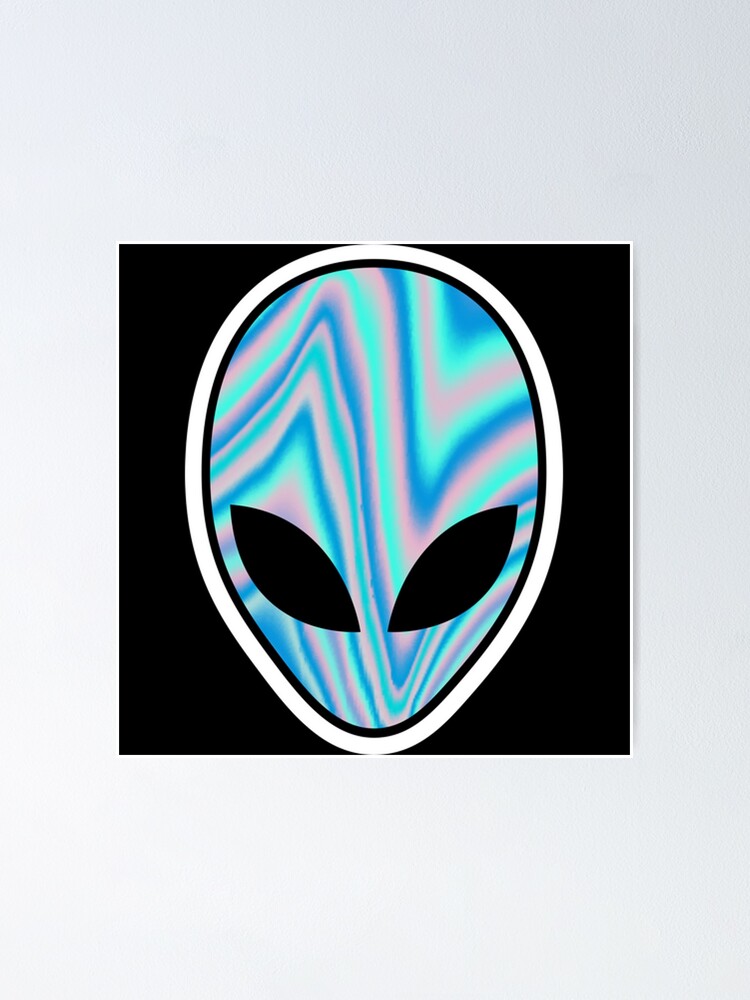"hologram alien " Poster for Sale by bowenfred38 | Redbubble