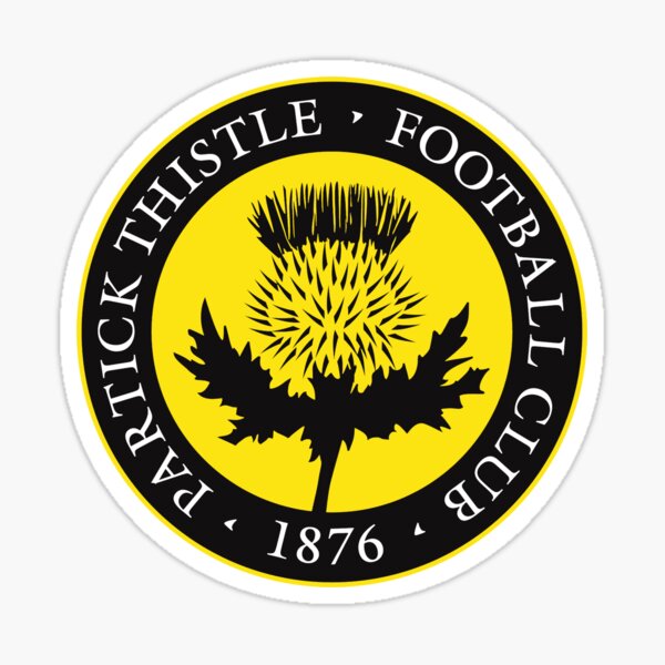 "PARTICK THISTLE - LOGO" Sticker for Sale by DamiaPour77 | Redbubble
