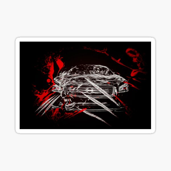 "Nissan Maxima " Sticker for Sale by SammyRose-wear | Redbubble