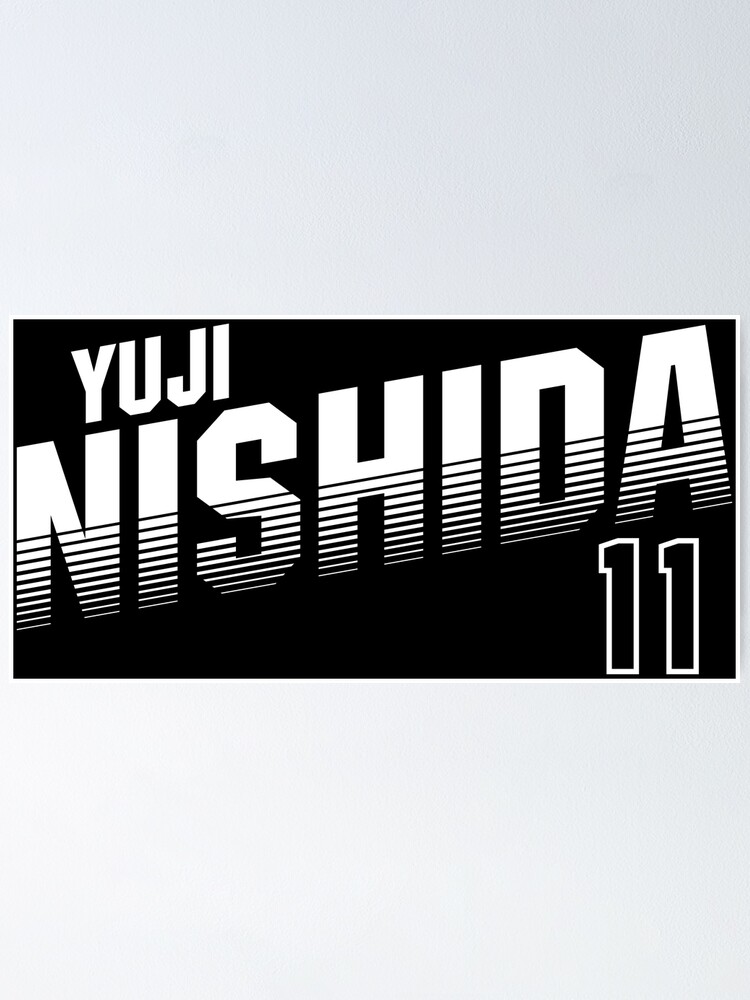 "YUJI NISHIDA " Poster for Sale by joemesdavison | Redbubble