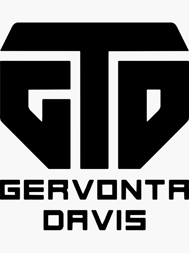 "Gervonta davis team gtd merch" Sticker for Sale by YounanEdoardo ...