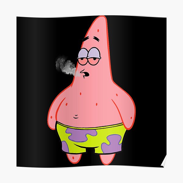 " Patrick Star " Poster for Sale by Fidelmaria48 | Redbubble