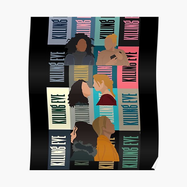 "Killing Eve Color Picture Love Gits" Poster for Sale by WhiteheadWeems ...