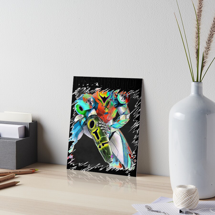"Metroid Metroid Metroid Metroid gift" Art Board Print for Sale by ...