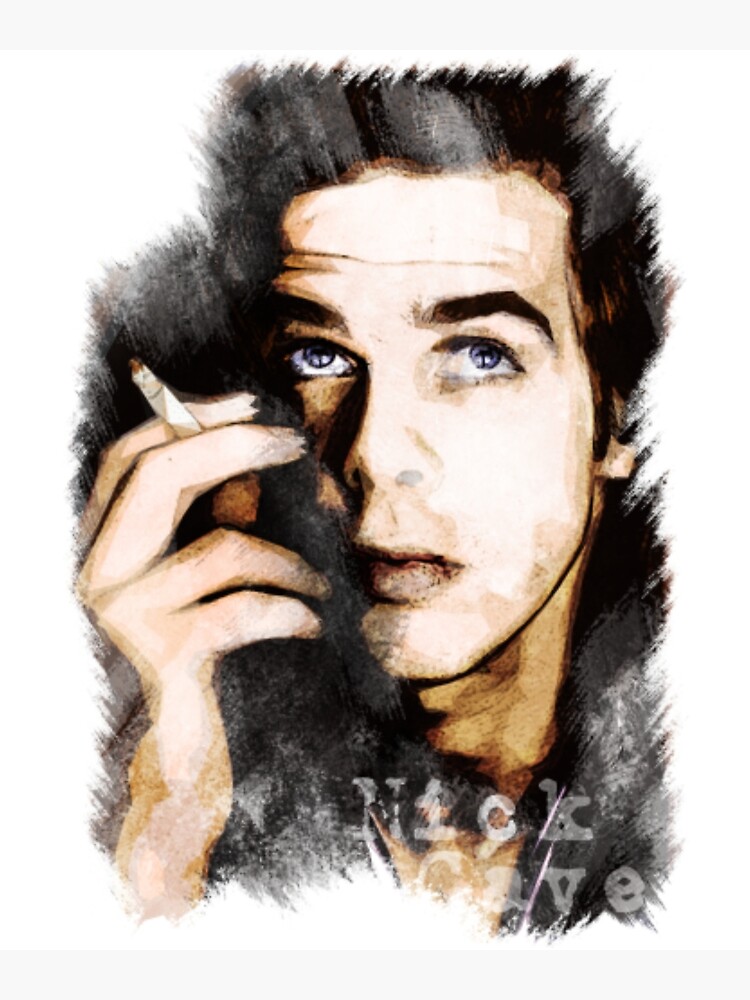 Nick Cave - Smokin' Cave Premium Matte Vertical Poster sold by BoLee ...