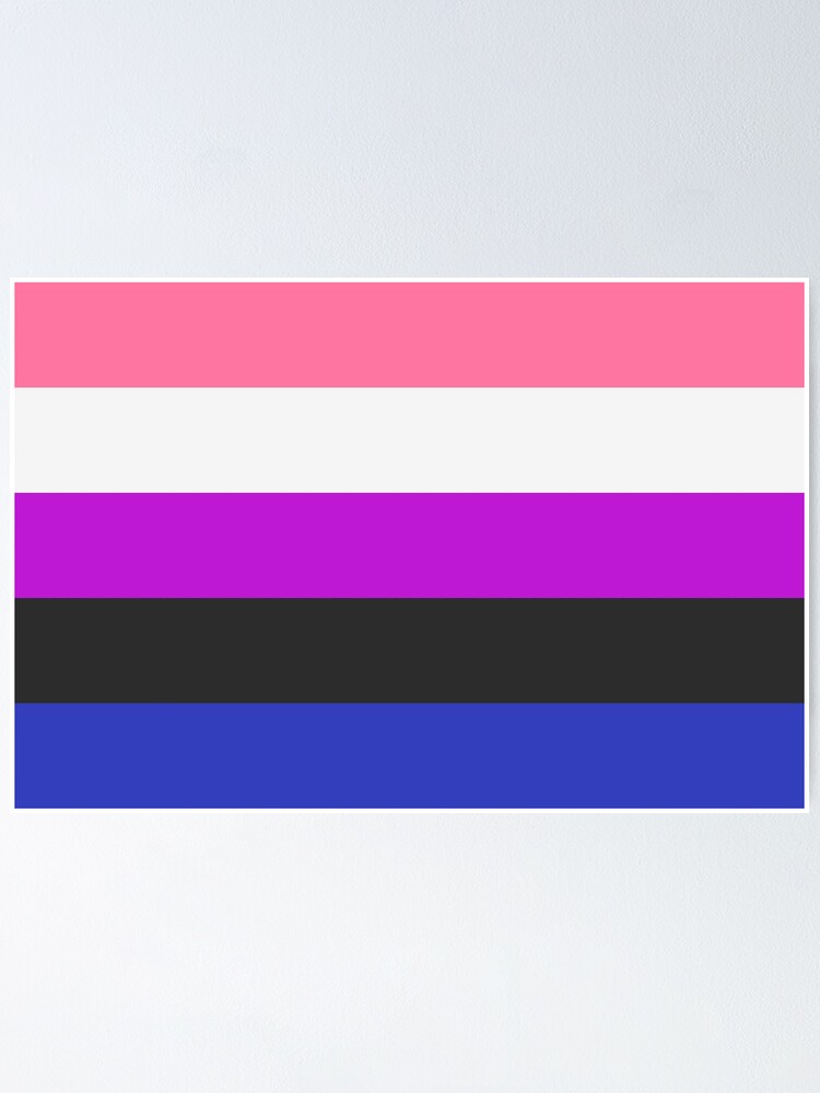 "Genderfluid Gender Fluid Pride Flag Queer LGBT+" Poster for Sale by ...