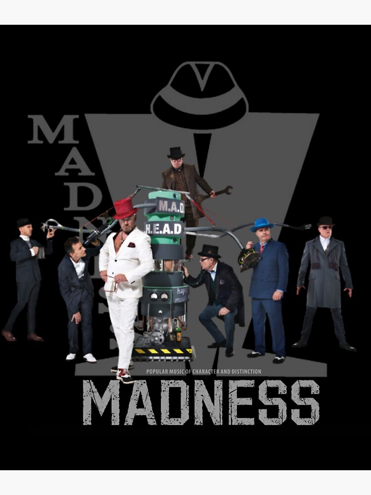 "MADNESS BAND " Poster for Sale by Stevenssa | Redbubble