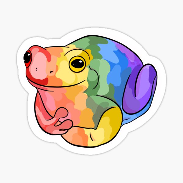 "Pride Frogs: Pride Flag!" Sticker for Sale by Hahalua | Redbubble