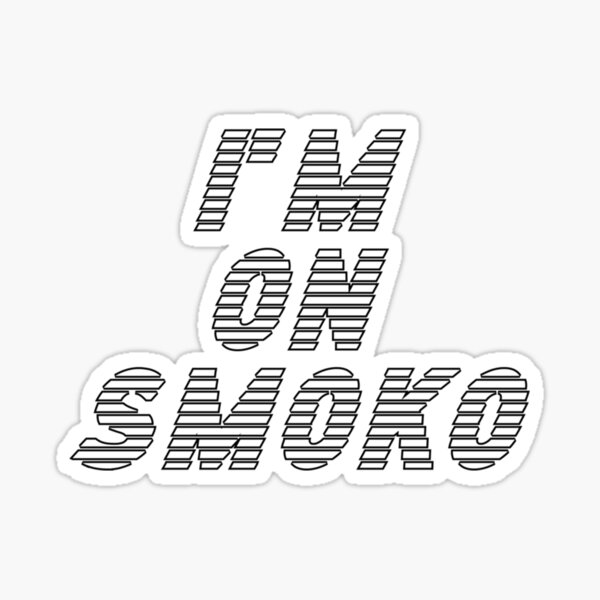 "I_m On Smoko Hot Australian Lingo THE CHATS " Sticker for Sale by ...
