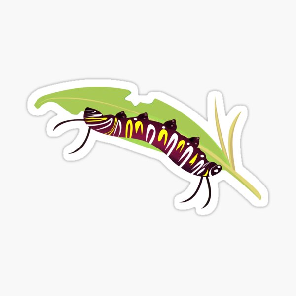 "Caterpillar " Sticker for Sale by sanjaytuturkhi | Redbubble