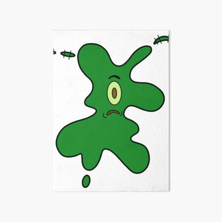 "Squished plankton meme" Art Board Print by Brian774 | Redbubble