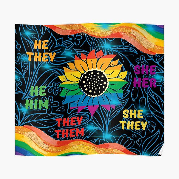 "Pronoun, Gift For She/Her He/Him They/Them Trans Transgender ...