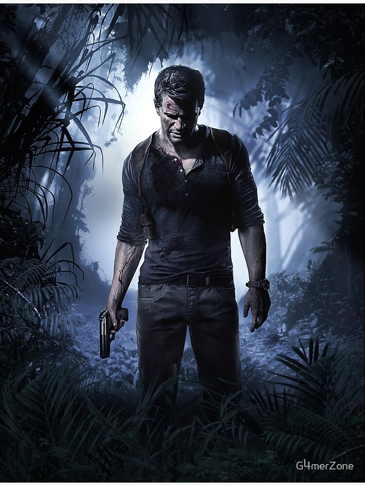 "Uncharted 4 - Nathan Drake" Poster for Sale by G4merZone | Redbubble