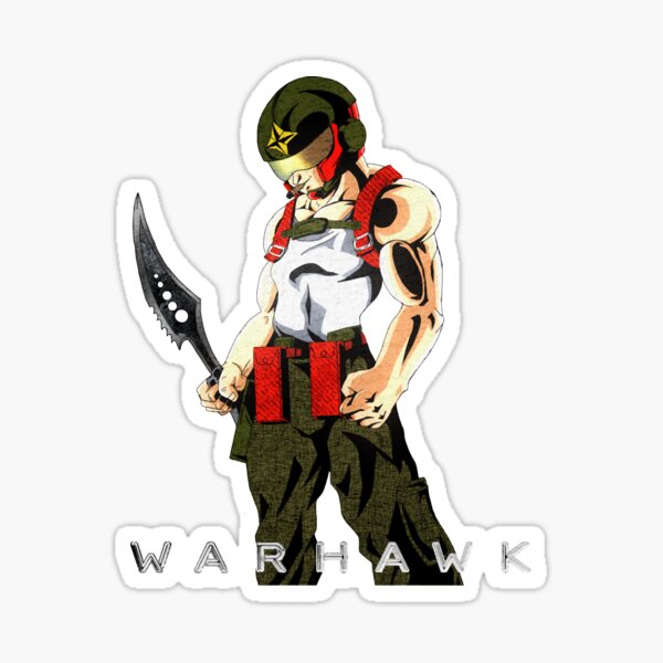 "Warhawk series" Sticker for Sale by DoloresSa58 | Redbubble