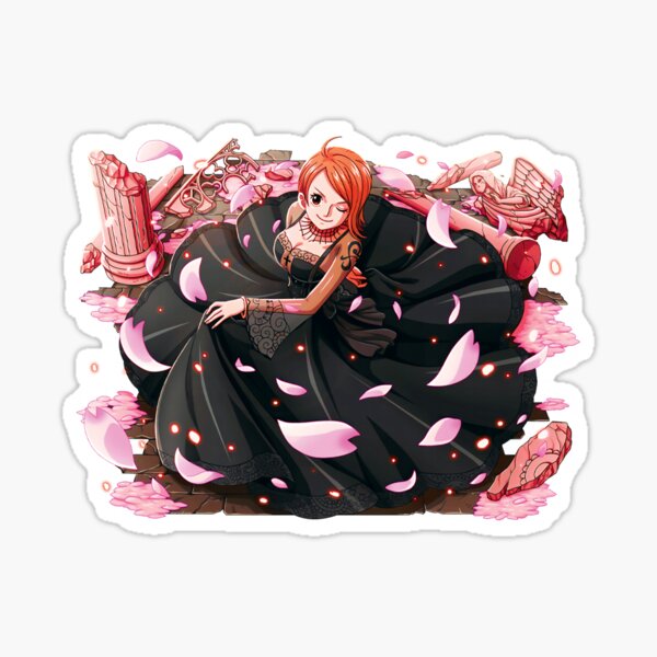 "Girls Beautiful Nami Art" Sticker for Sale by Starlashop | Redbubble