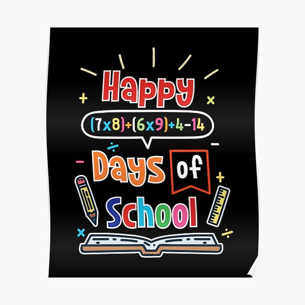 "Math Formula 100 Days Of School Happy 100th Day of School Sweatshirt ...