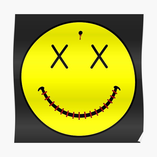 "Happy Dead Face" Poster by darkdad | Redbubble