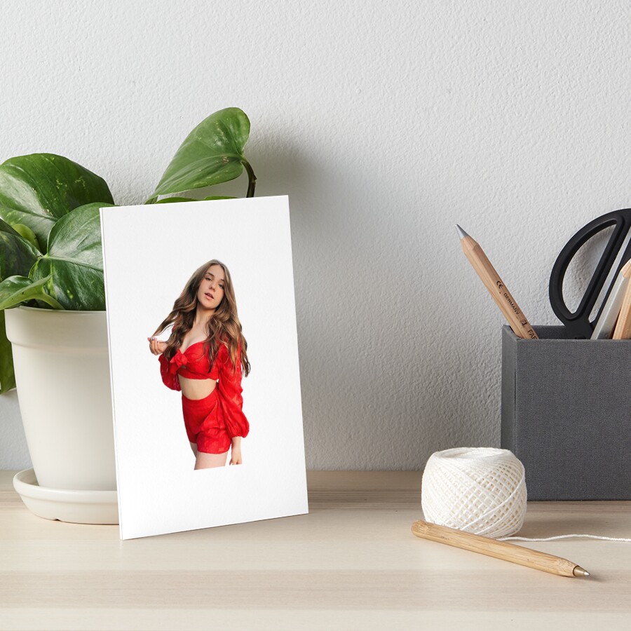 "Piper Rockelle" Art Board Print by BraveMango | Redbubble