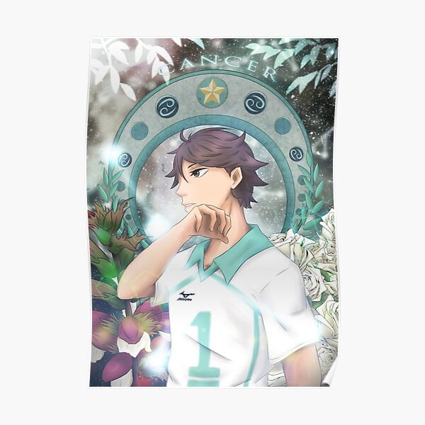 "Oikawa - Cancer" Poster by rheborn | Redbubble
