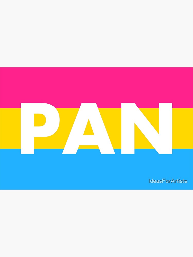 Pansexual Pan Flag Pansexuality Pride Flag Sticker For Sale By
