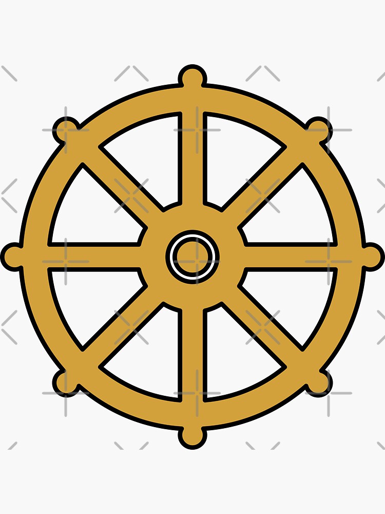 "Wheel of Taranis Symbol" Sticker for Sale by PanosTsalig | Redbubble