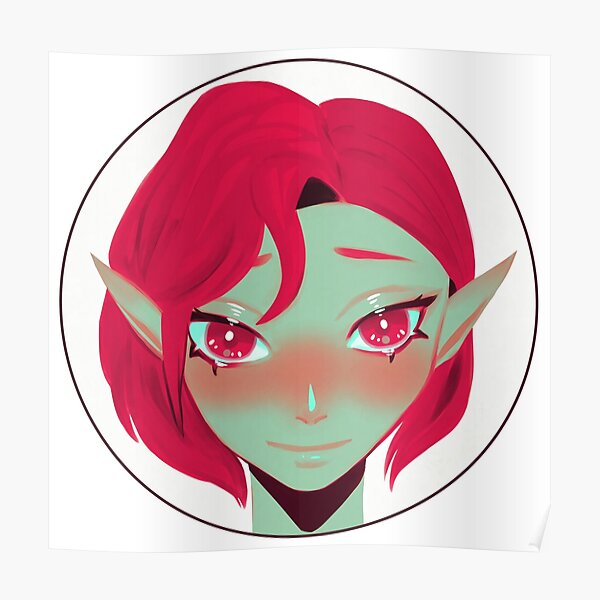 "Cherry Elf" Poster for Sale by sheep-in-a-box | Redbubble
