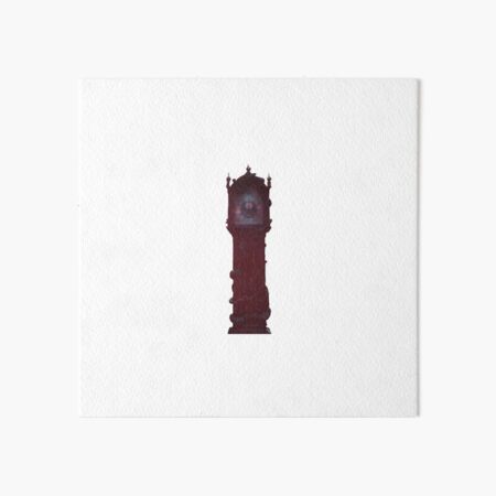 "Stranger things 4 Creel House Clock" Art Board Print by HuntPillow ...