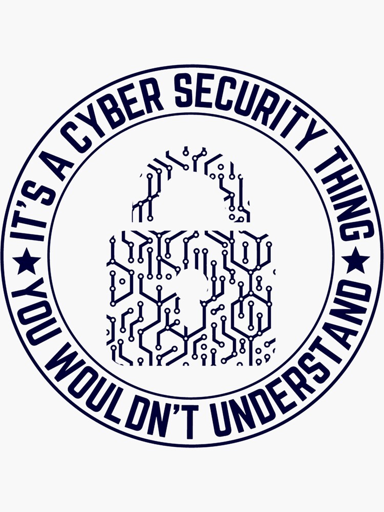 "Cyber Security - Security Quotes " Sticker for Sale by melanyanderson ...
