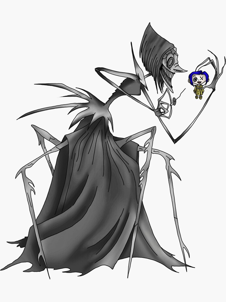"The Other Mother " Sticker for Sale by Shannon1Sanders | Redbubble