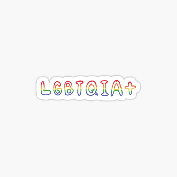 "LGBTQIA + Pride" Sticker by CreeDesigns723 | Redbubble