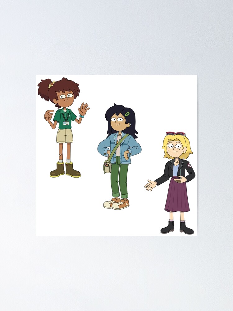 "Adult Calamity Trio Amphibia" Poster for Sale by EDVSE | Redbubble