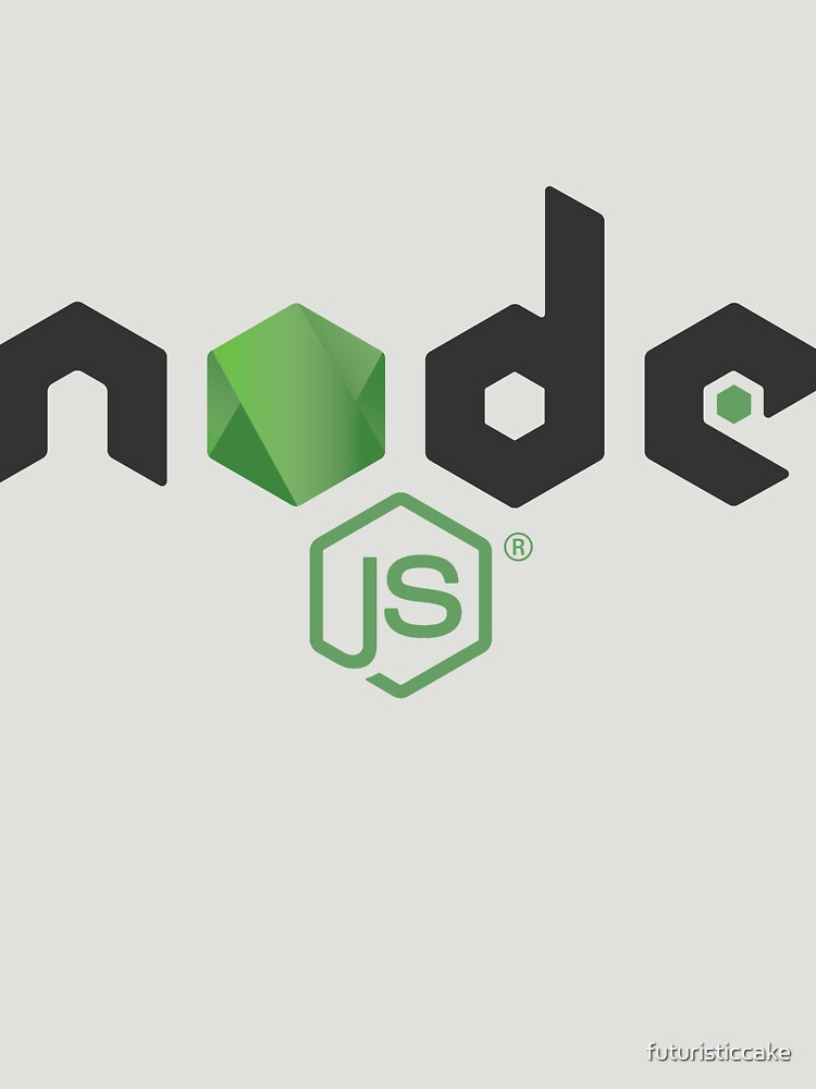"Node.JS Logo [High-resolution export for HQ print]" T-shirt for Sale ...