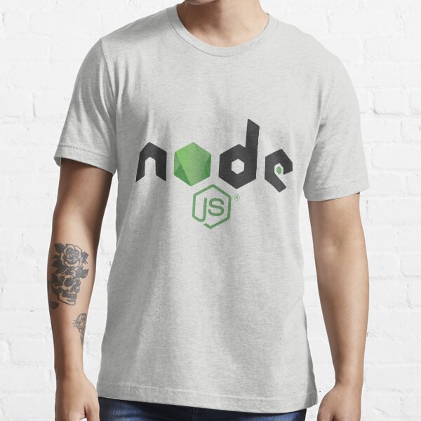 "Node.JS Logo [High-resolution export for HQ print]" T-shirt for Sale ...