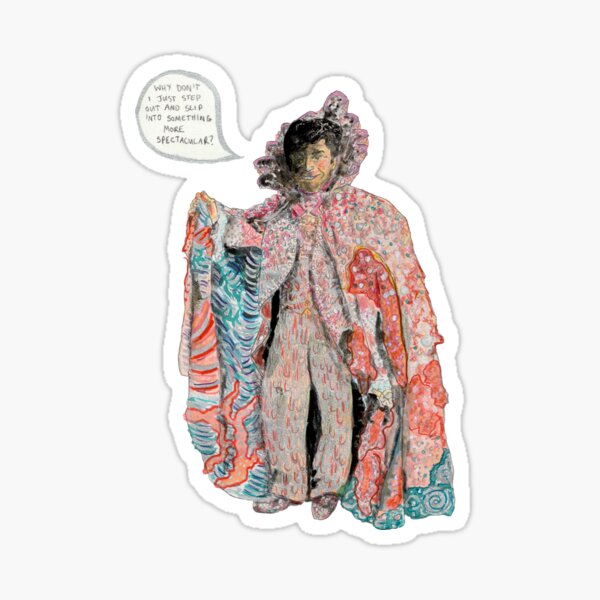 "Spectacular, spectacular " Sticker for Sale by electragrant | Redbubble