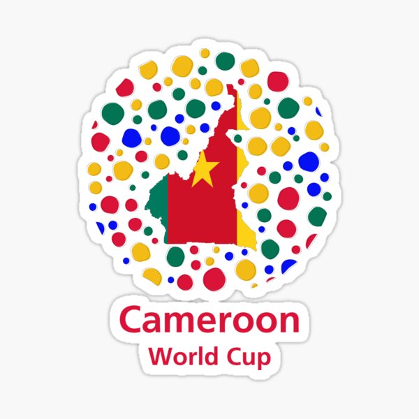 "Cameroon Football team in world cup" Sticker for Sale by ...