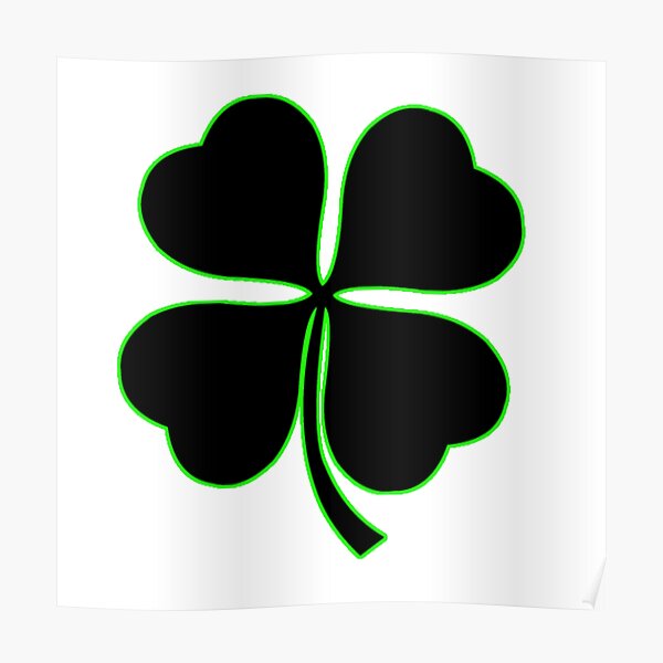 "Clover - Color 01" Poster for Sale by SumarUp | Redbubble
