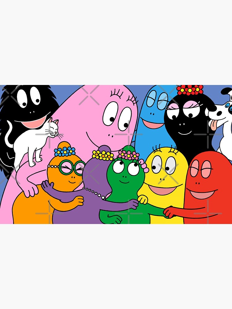 "FUNNY Barbapapa - CUTE Barbapapa - Barbalala " Sticker for Sale by ...