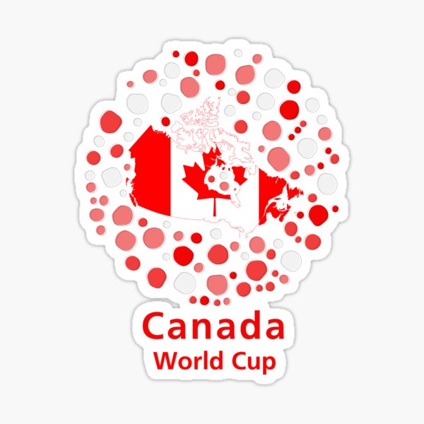 "Canada Football team in world cup" Sticker for Sale by AhmedHelal8395 ...