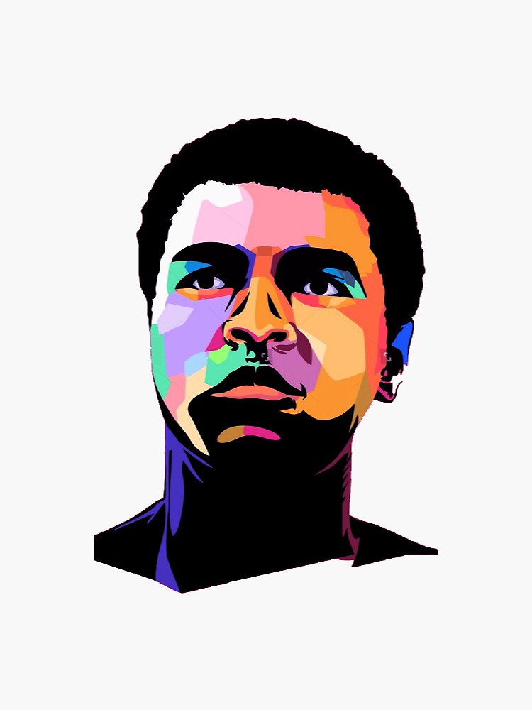 "Ali the greatest " Sticker for Sale by gabycool89 | Redbubble