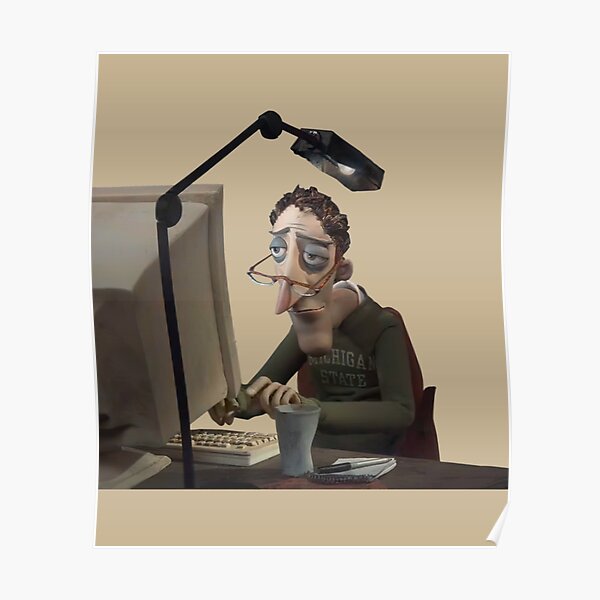 "Coraline_s Dad meme HD " Poster for Sale by AmandaSavacool | Redbubble