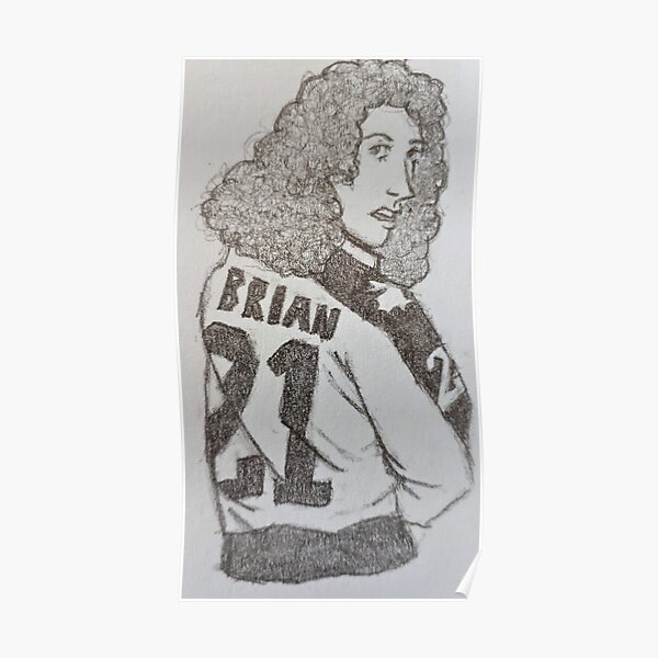 "Brian May" Poster for Sale by GarlicBride | Redbubble