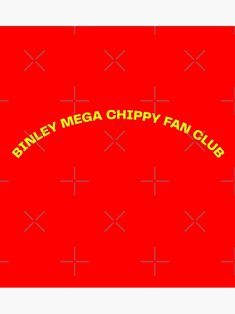 "BINLEY MEGA CHIPPY FAN CLUB. BINLEY MEGA CHIPPY MEME" Canvas Print for ...