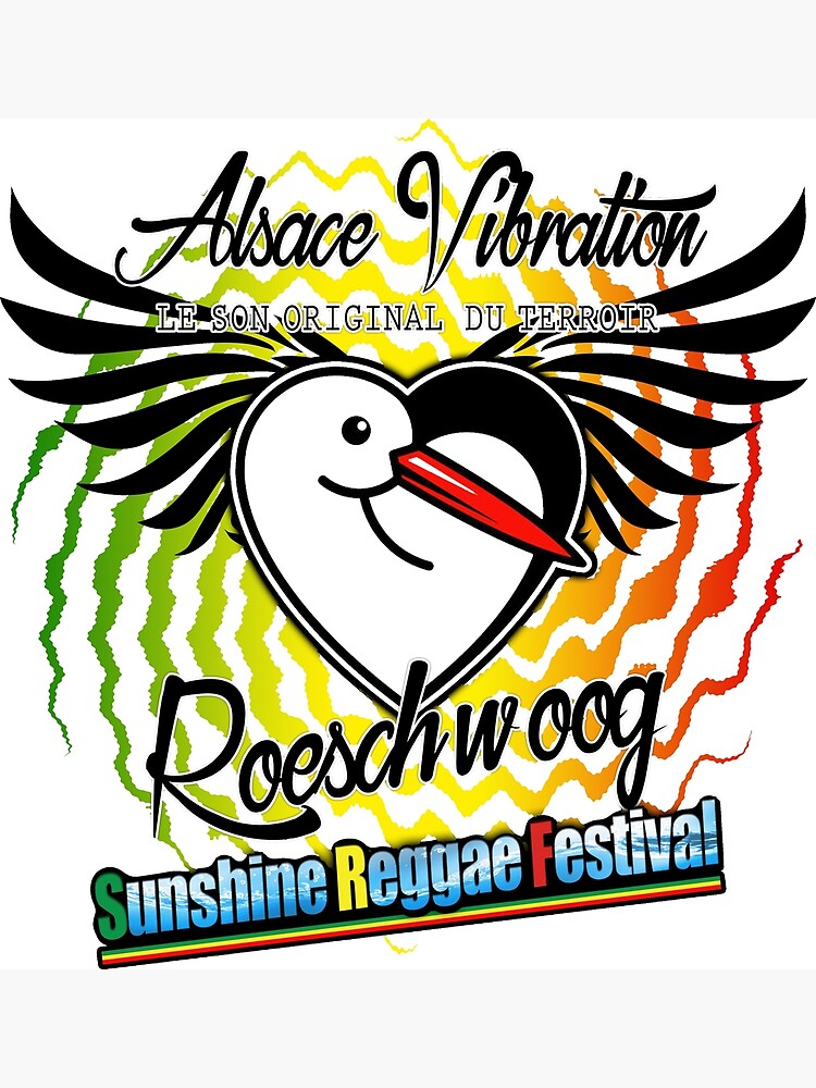 "Sunshine Reggae Festival" Poster for Sale by SRF-ROESCHWOOG | Redbubble