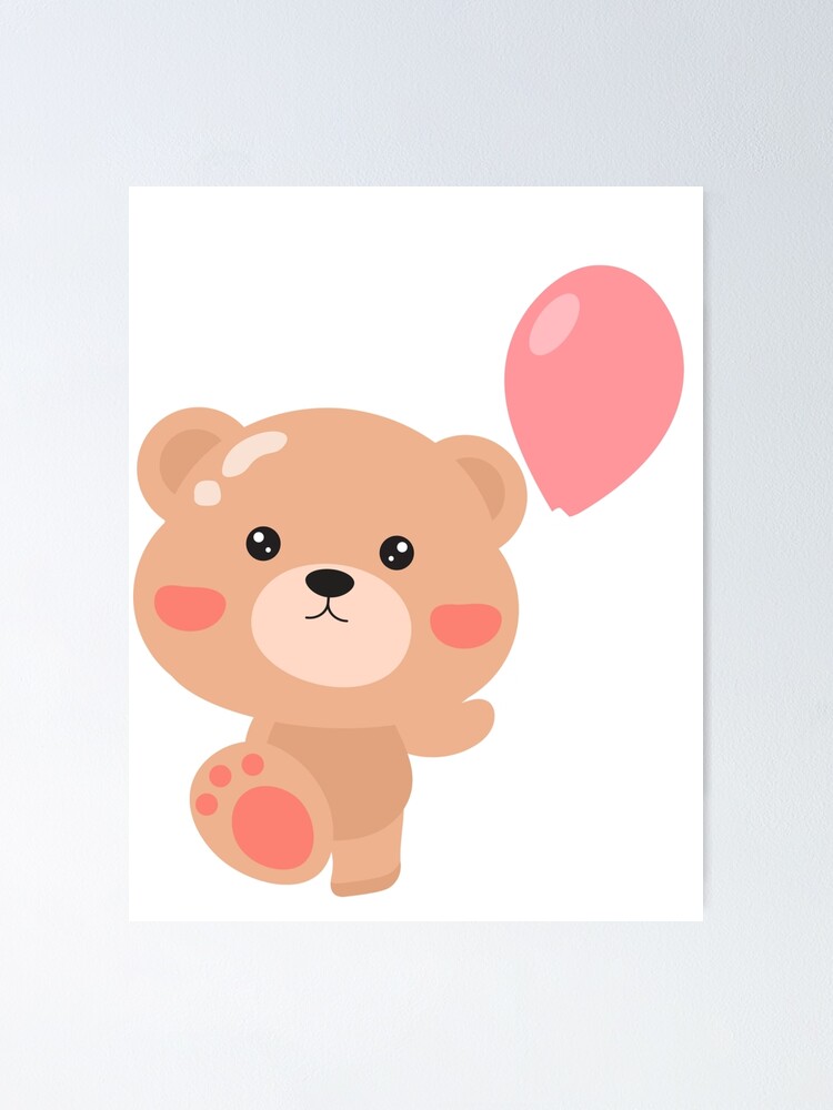 "Very cute teddy bear toy" Poster for Sale by Simon0910 | Redbubble
