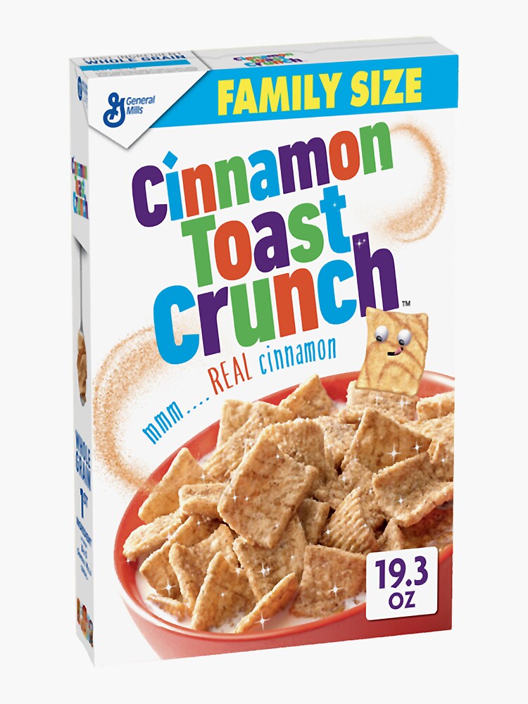"Cinnamon Toast Crunch Gift Halloween Day, Thanksgiving, Christmas Day ...